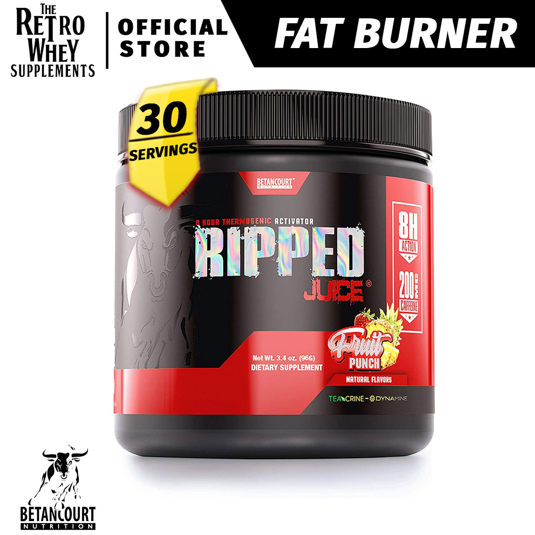 Betancourt Nutrition Ripped Juice, Thermogenic Activator 30 Servings (3 ...