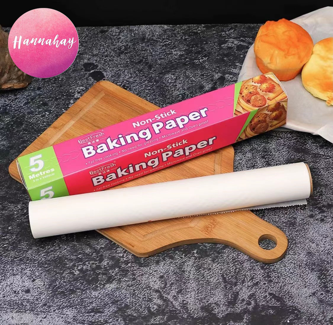10M Baking Paper Parchment Paper Rectangle Baking Sheets for Bakery BBQ ...