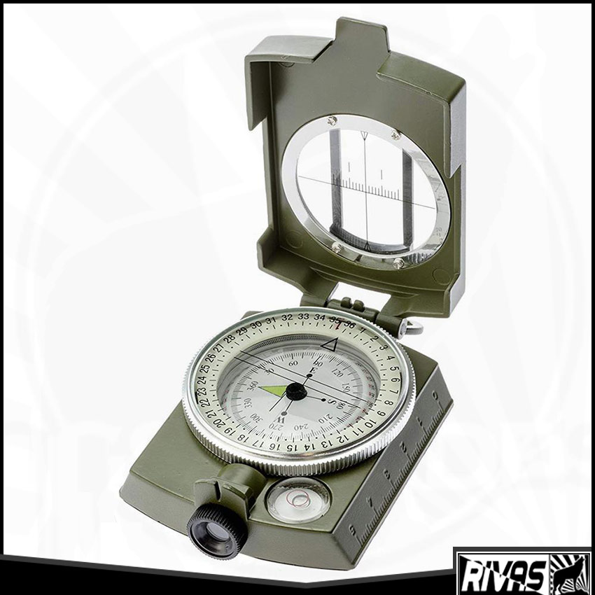 Multifunctional Tactical Compass Impact Resistant and Waterproof Metal ...