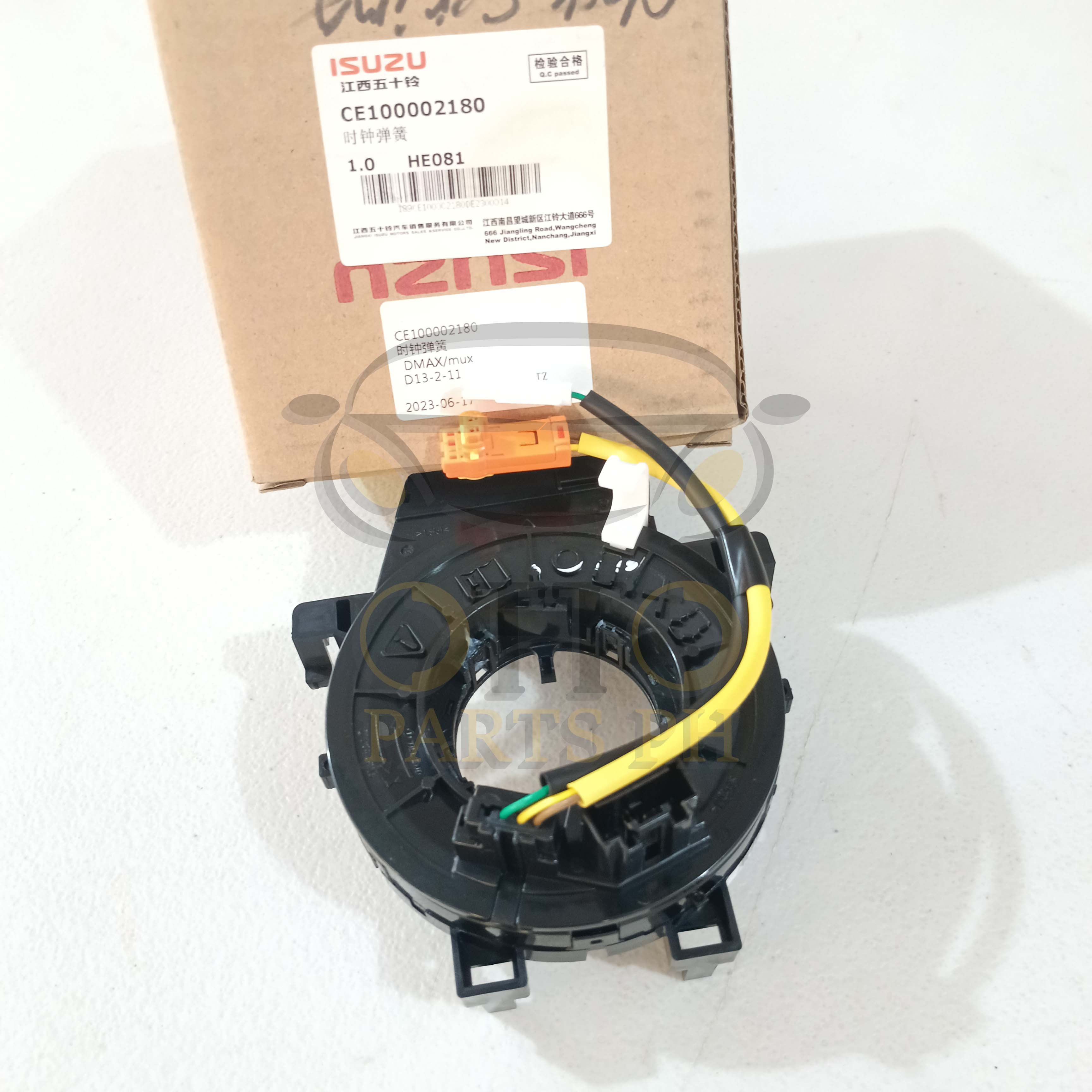 [GENUINE] Clock Spring for Isuzu DMAX [2015-Up] and MUX [2016-up ...