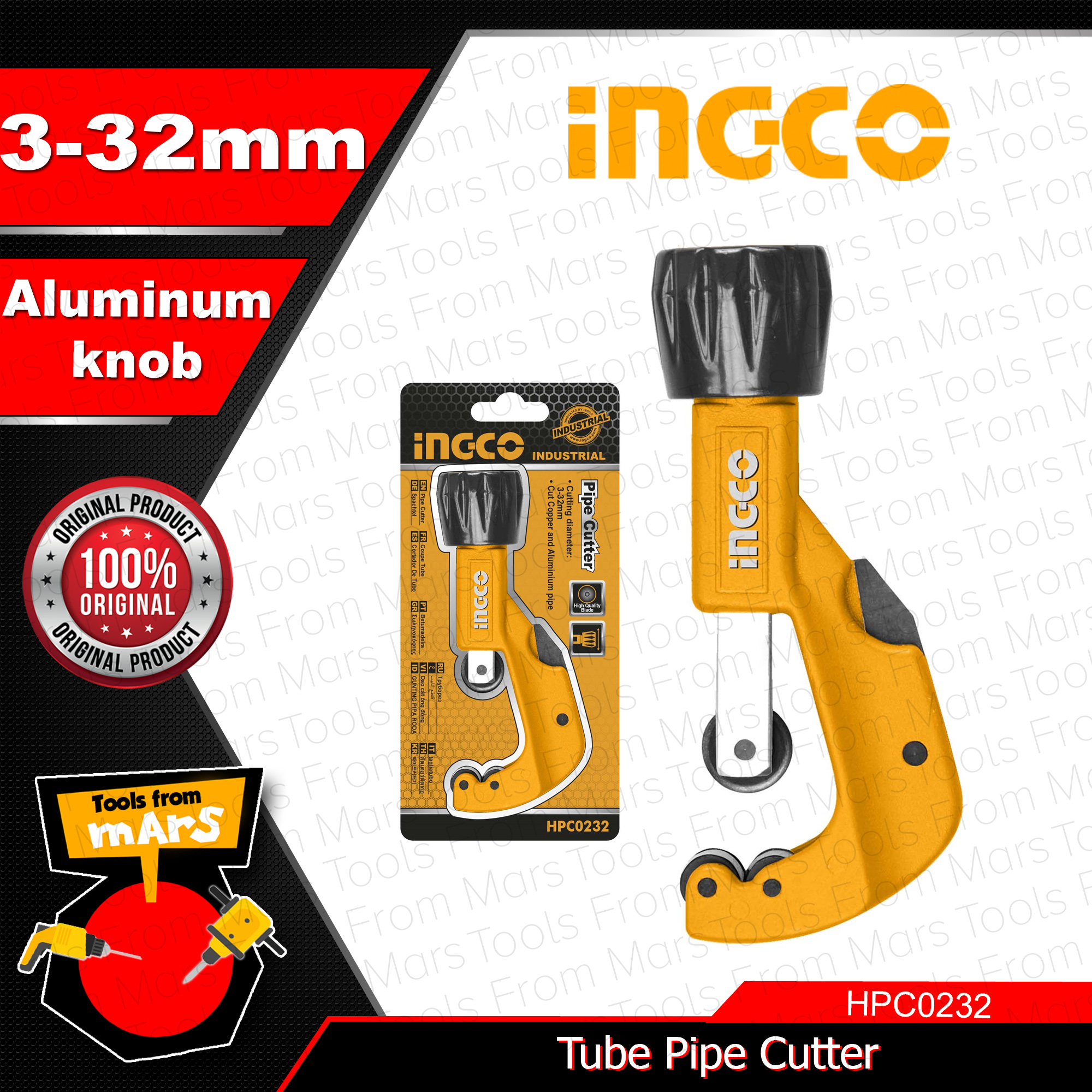 INGCO PipeCutter 3-32mm HPC0232 •TOOLS FROM MARS• IHT | Lazada PH