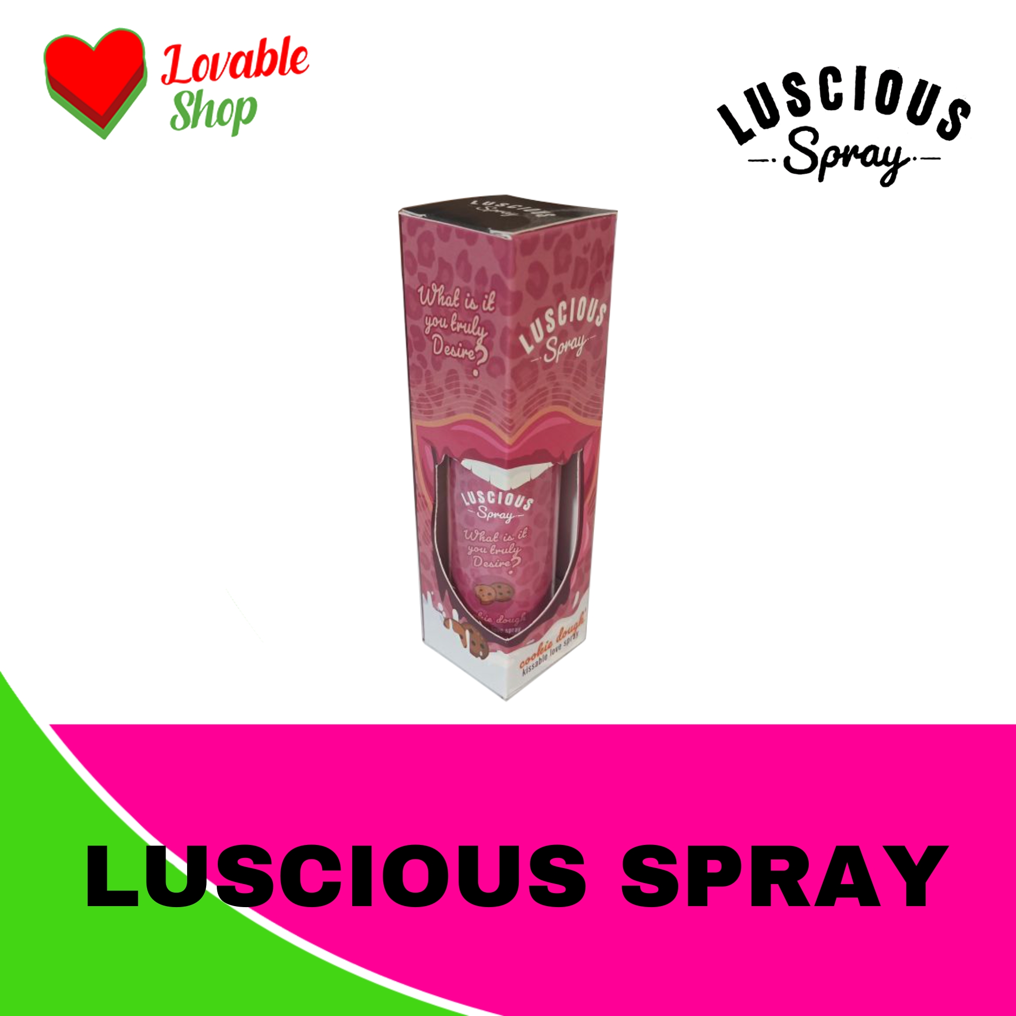 Luscious Spray - Cookie Dough Flavored Spray | Lazada PH
