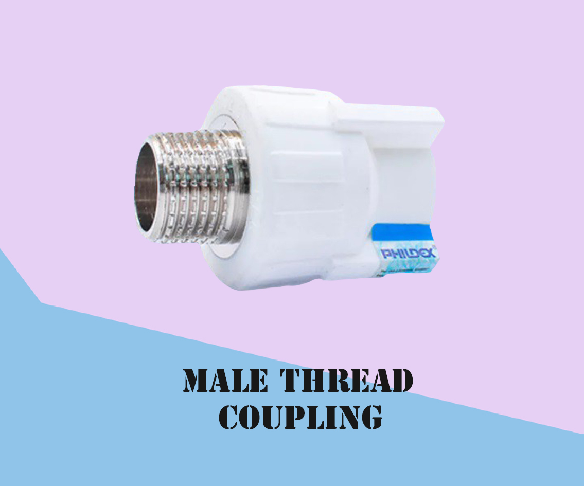 HANISM PHILDEX PPR Fittings Male Thread Coupling | Lazada PH