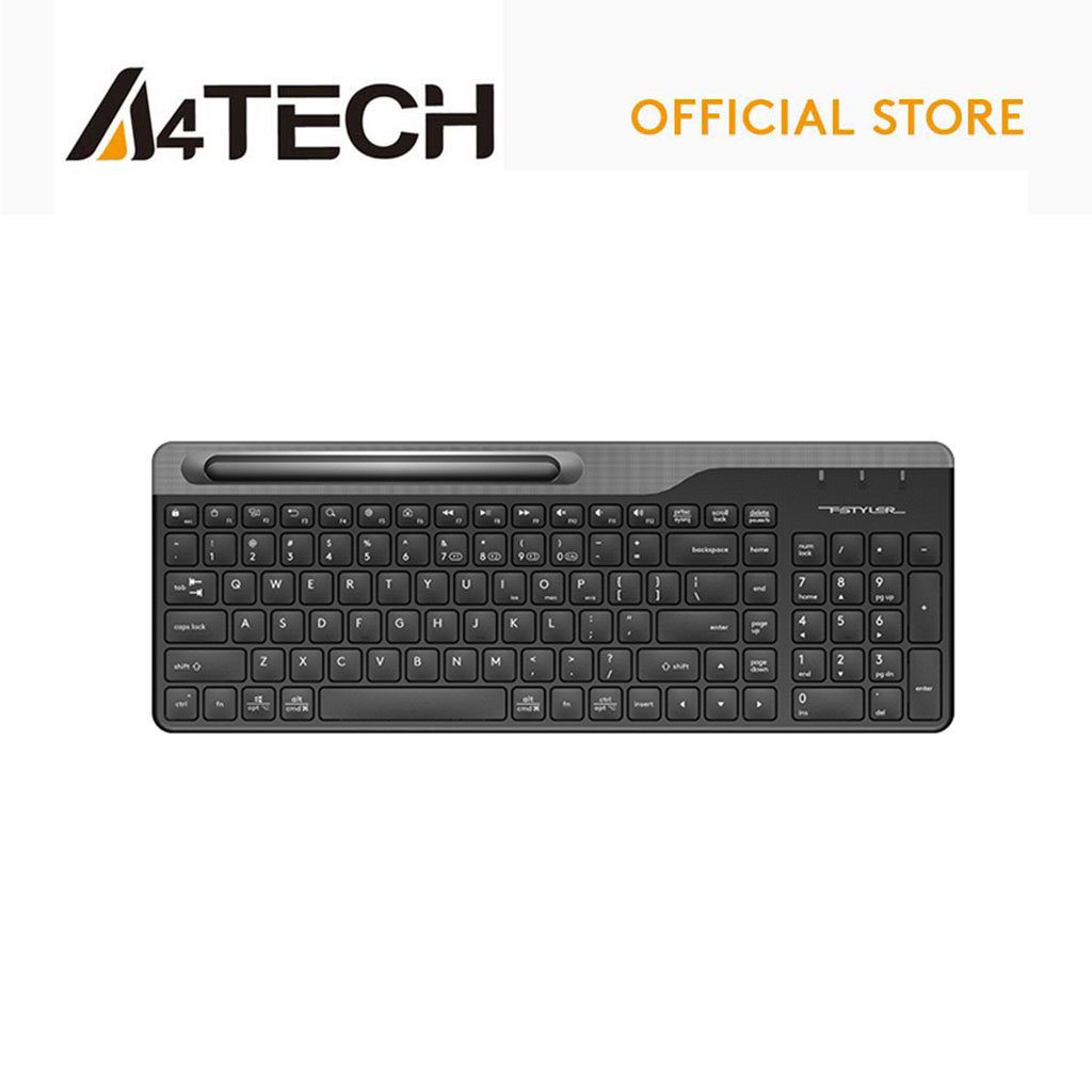 A4Tech FBK-25 Bluetooth 2.4G Nano USB Receiver Wireless Universal Keyboard | Lazada PH