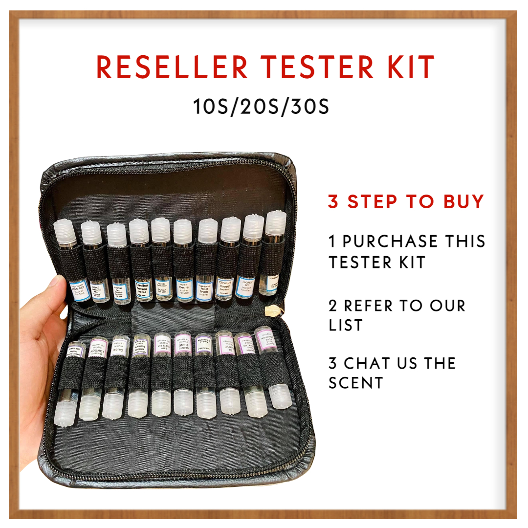 Perfuholic fragrance Reseller Tester Kit Complete Set 10/20 pieces ...