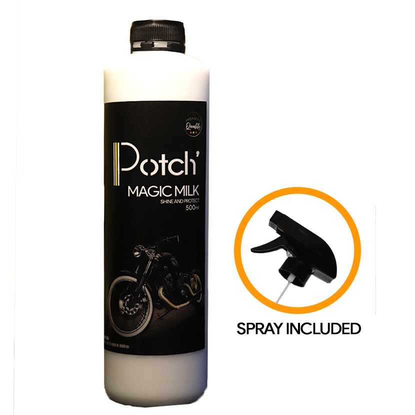 Potch' Magic Milk 500ml for Motorcycle Shine and Protect | Lazada PH