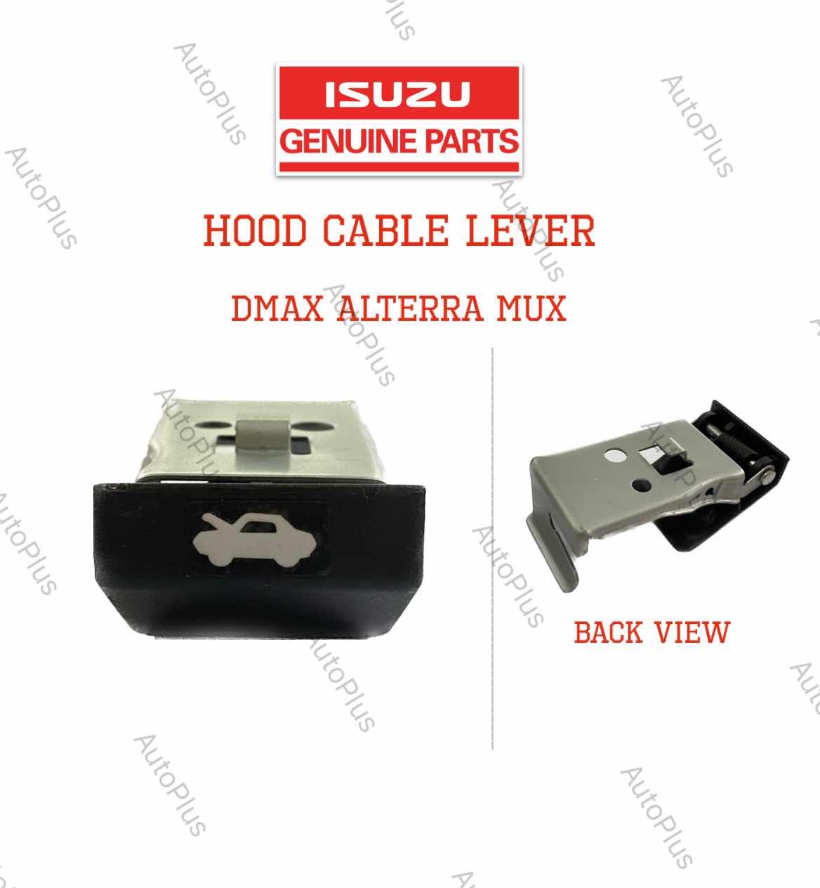 Isuzu Genuine Parts Hood Cable Lever: Dmax Alterra Mux | Lazada PH