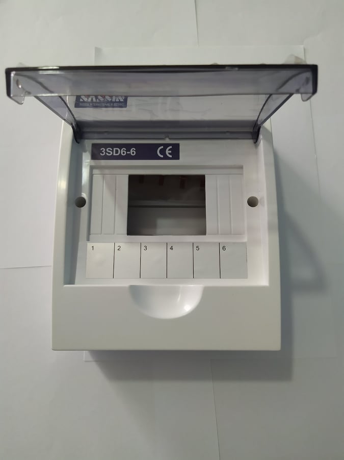 6 Ways Distribution Box Breaker Box Sassin brand | Lazada PH
