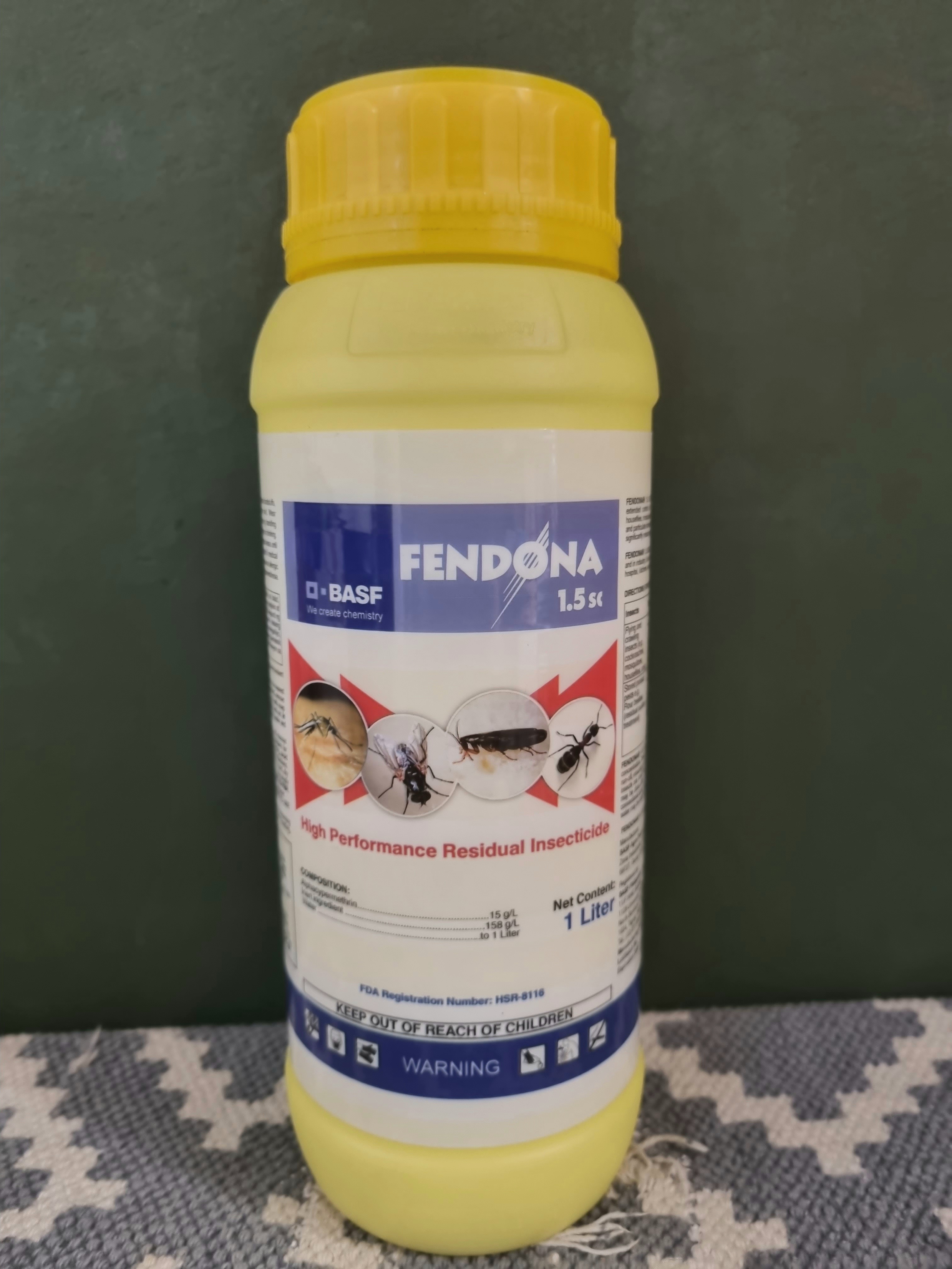 BASF Fendona 1.5SC dengue fogging misting mosquito flies cockroach ...