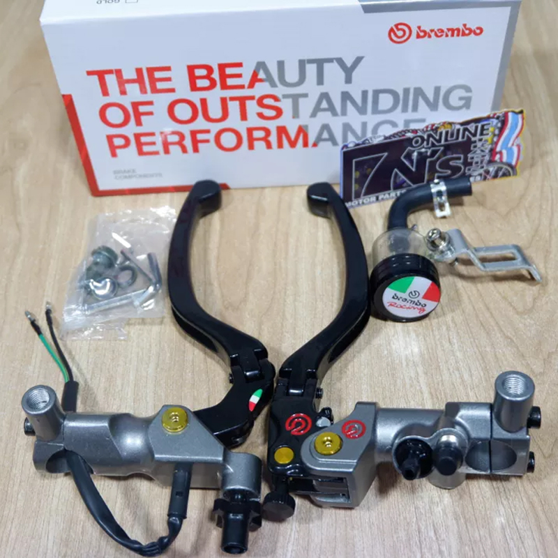 Master Brake / Lever Original Brembo P19 For Raider, Aerox, Click ...