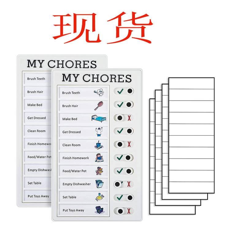 Self discipline punch card, RV memo, message checklist, RV checklist ...