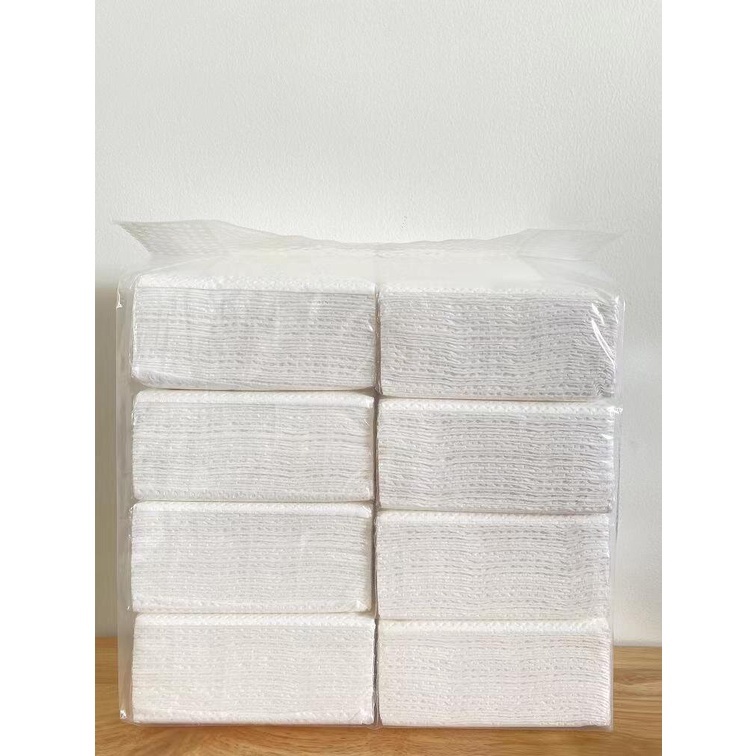 Plain white Tissue 3-Ply 280 Pulls Facial Tissues 1 Bundle (8 Packs ...