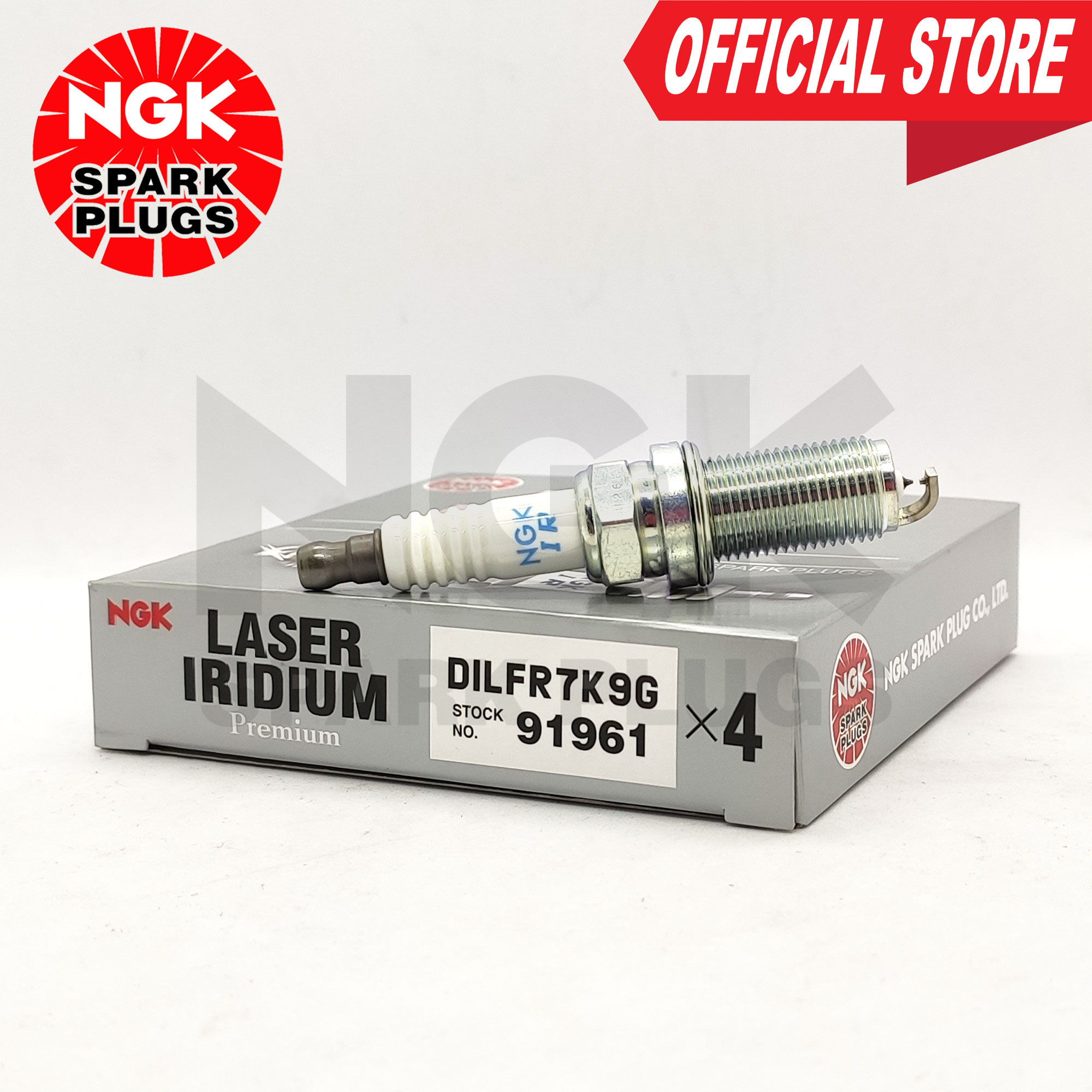 NGK DILFR7K-9G Laser Iridium Spark Plug for Lexus NX200, RX350, GS and ...