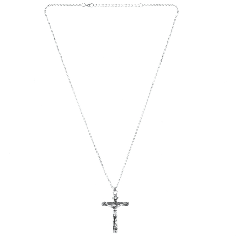 Easter Necklaces Jesus Christ Religious Cross Pendant Necklace Long ...