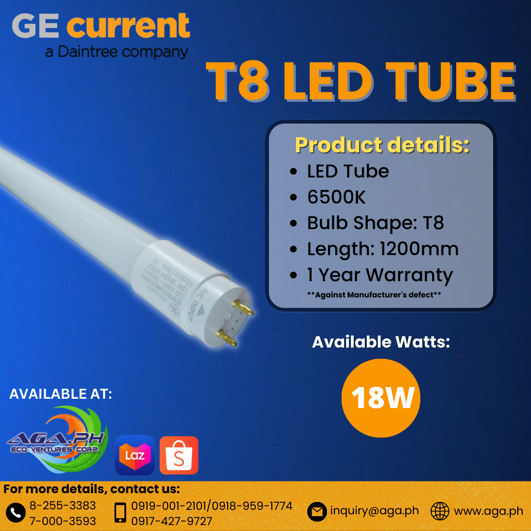 GE Led Light T8 Led Tube | Lazada PH