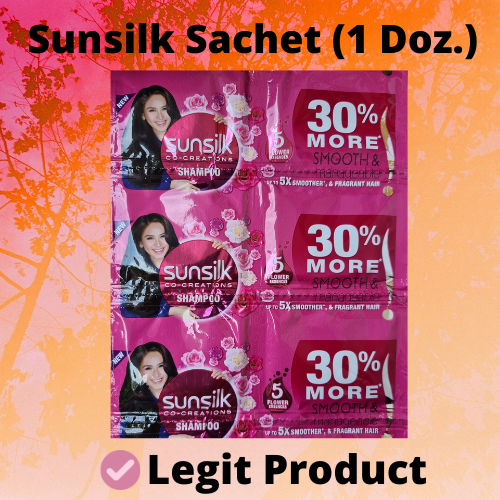 Sunsilk Pink Shampoo Sachet (13 ml) (SOLD PER DOZEN) | Lazada PH
