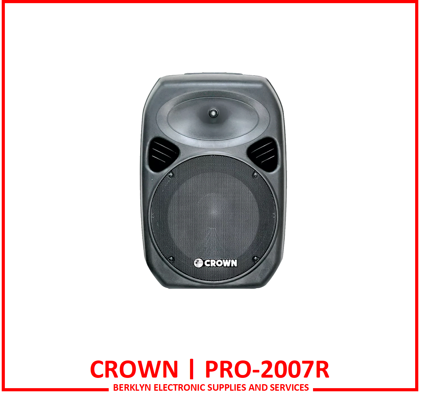 Crown PRO-2007R PORTABLE SOUND SYSTEM | Lazada PH