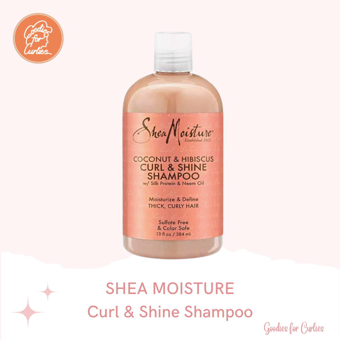 SHE02 SheaMoisture Coconut & Hibiscus Curl & Shine Shampoo | Lazada PH