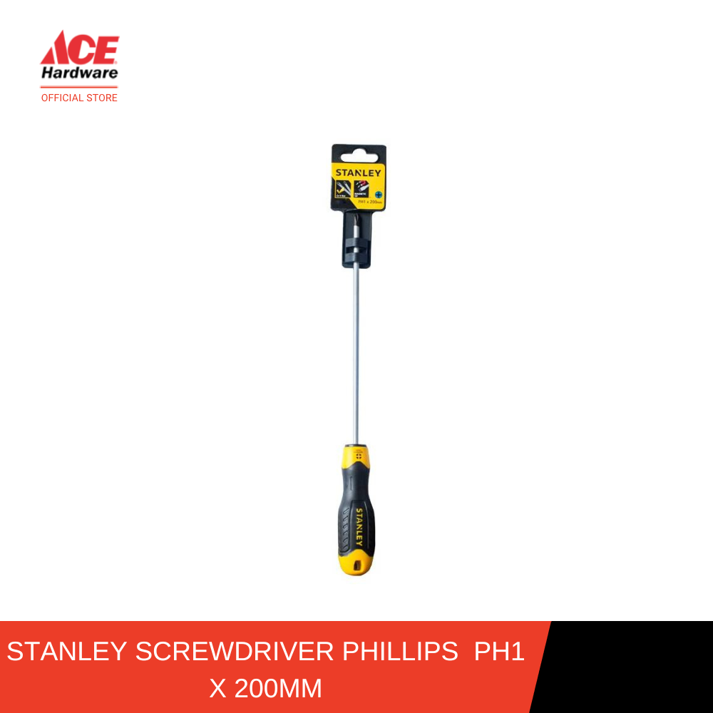 Stanley Philips Screwdriver 1x200MM STSTMT608078 | Lazada PH