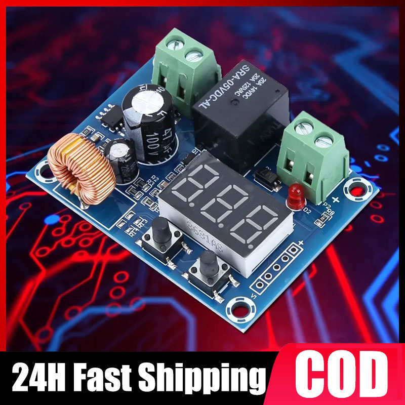 XH-M609 / HCW-M635 DC 12V-36V LVD Voltage Protection Module Low Voltage ...