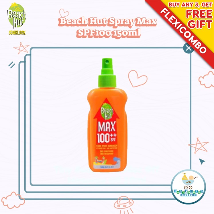 BFCM Beach Hut Spray Max SPF100 150ml | Lazada PH