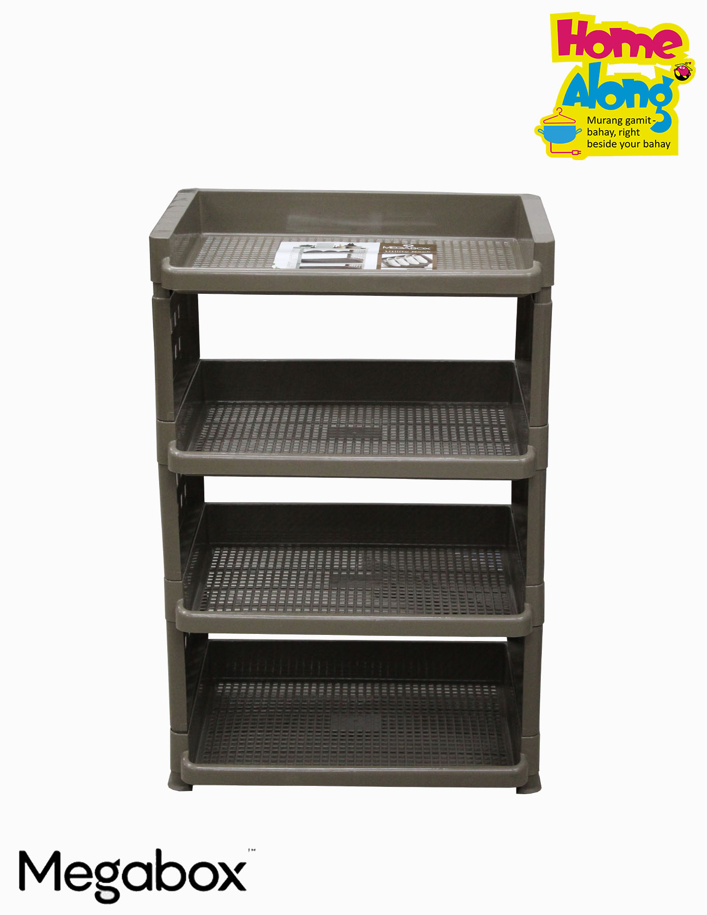Mega Box MG131 4-Layer Multipurpose Utility Rack | Lazada PH