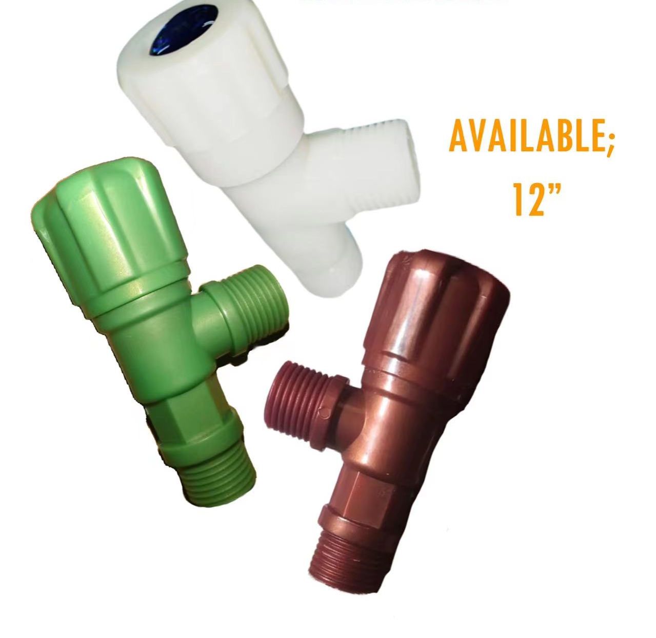 PVC Plastic Angle Valve 1/2" COLORED | Lazada PH