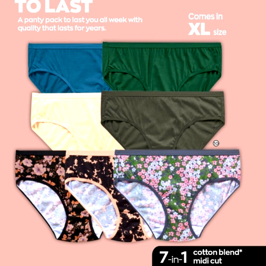 Avon Panty ~ SELENA 7-1 Midi Panty Pack | Lazada PH