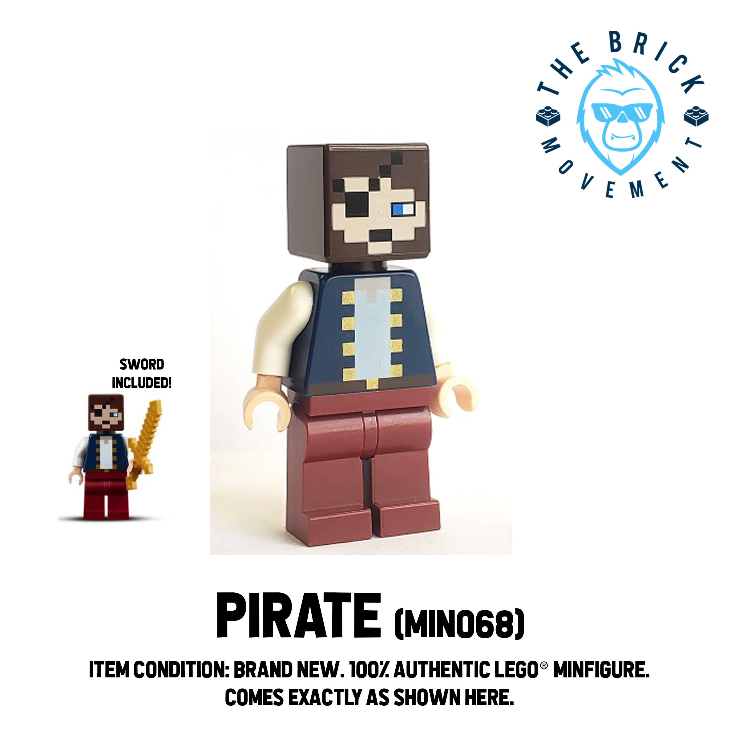 LEGO® MC Pirate Minifigure | Lazada PH