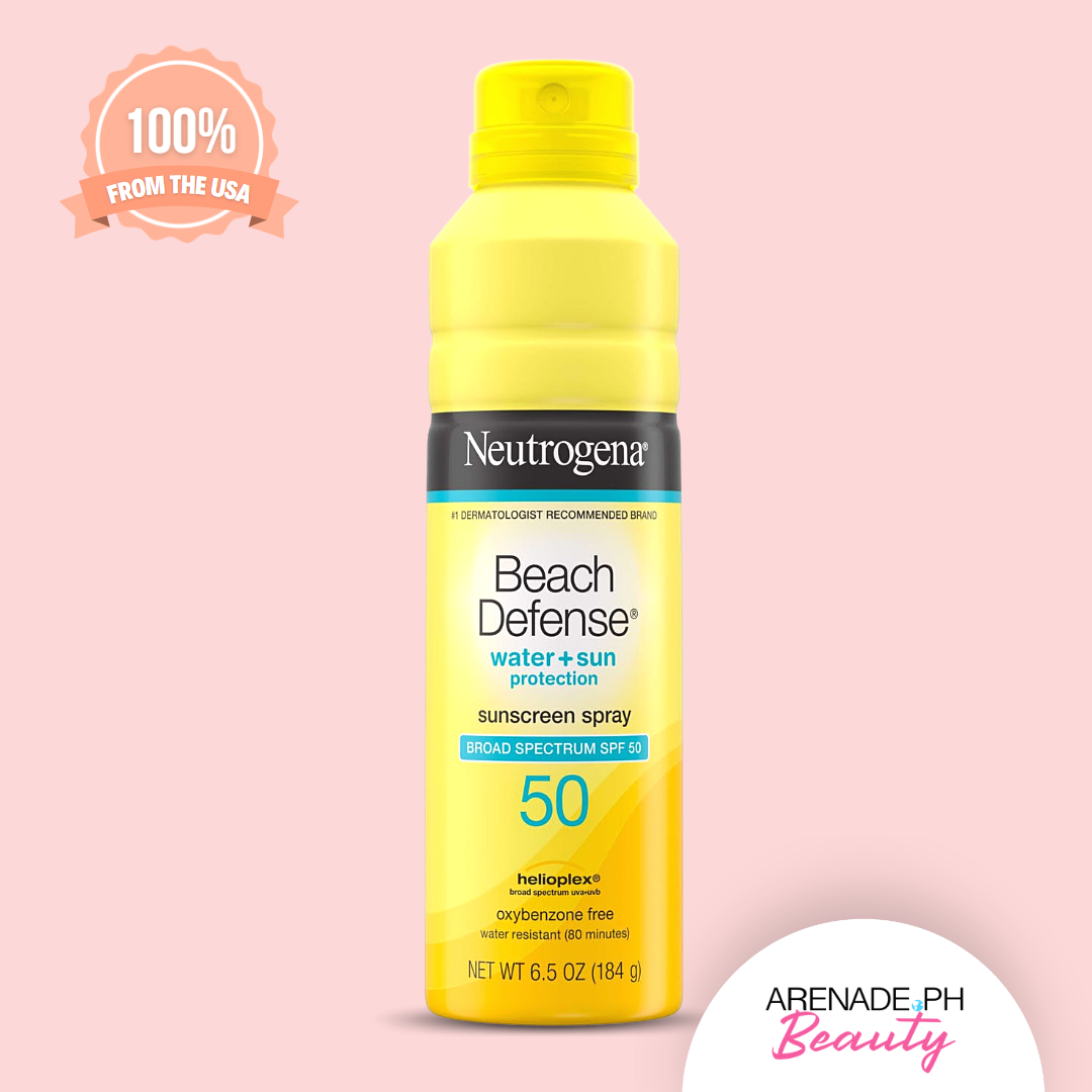 Neutrogena Beach Defense Water + Sun Protection Body Sunscreen Spray ...