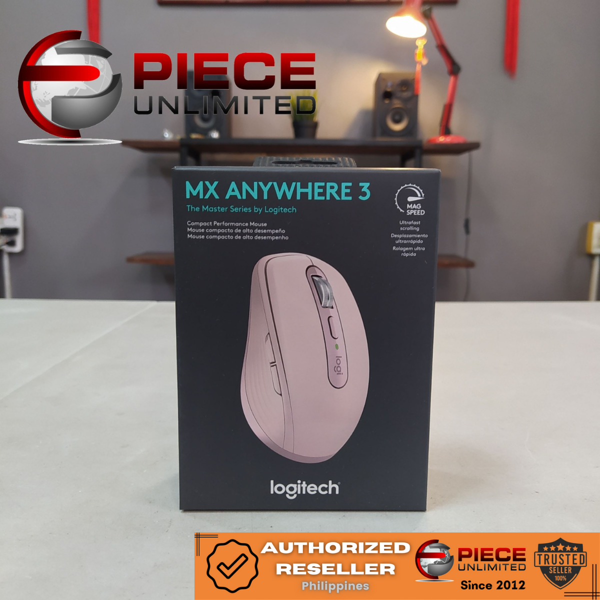Logitech MX Anywhere 3 compact mouse wireless Rose up to 4000DPI ...