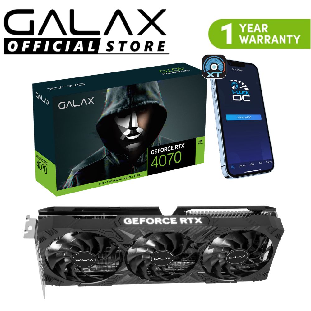 Get GALAX SONAR Gaming Headset with GeForce RTX™ 4070 1ClickOC 3X 12GB ...