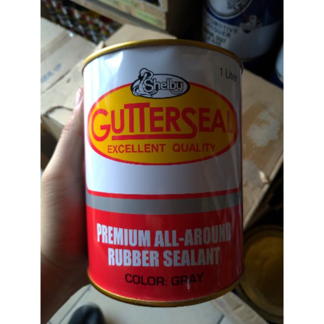 Shelby Gutterseal (Gutter Rubber Sealant , Alulod ) Gray 4Liter ...