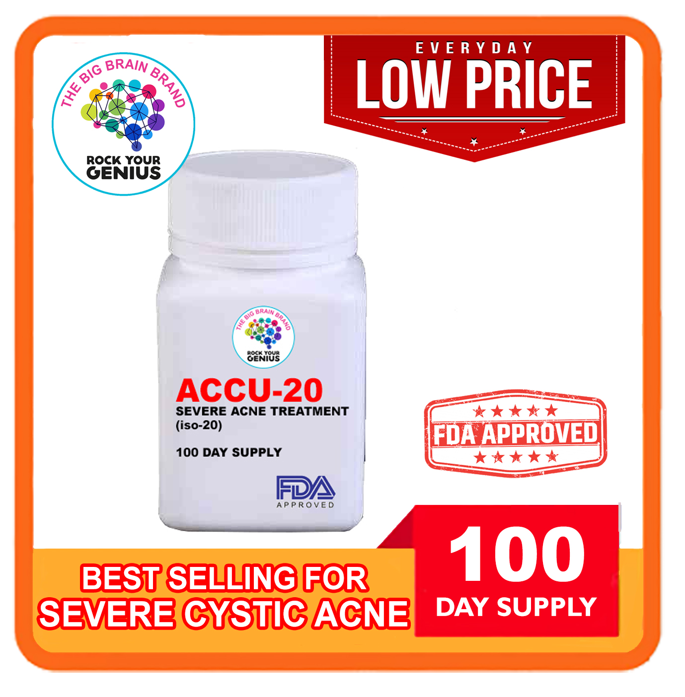 Dermo Science Acne Solutions Pore Minimizing Supplement 20mG 100 Day ...