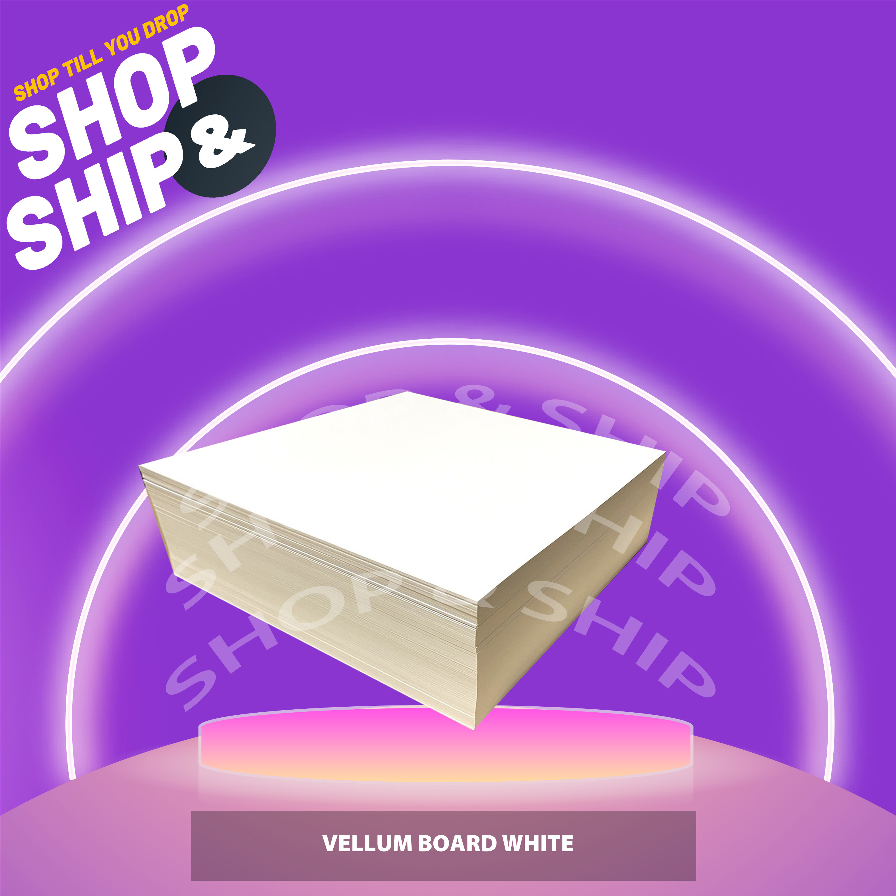 [SHOP 'N SHIP] Vellum Board white 50s | 100s pieces Short | Long | A4 ...