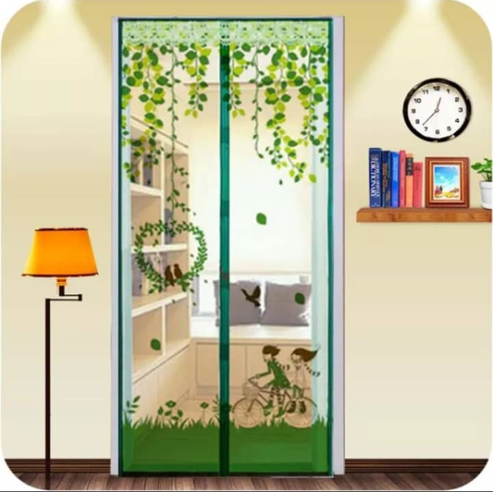 90x210cm Magnetic Mesh Screen Door Anti-Mosquito Door Anti Mosquito ...