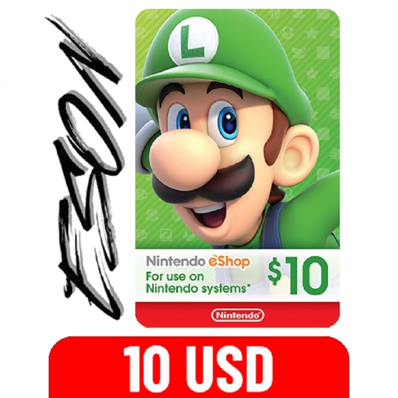 Nintendo Eshop Card Codes (US) - COD Available - Physical Delivery ...