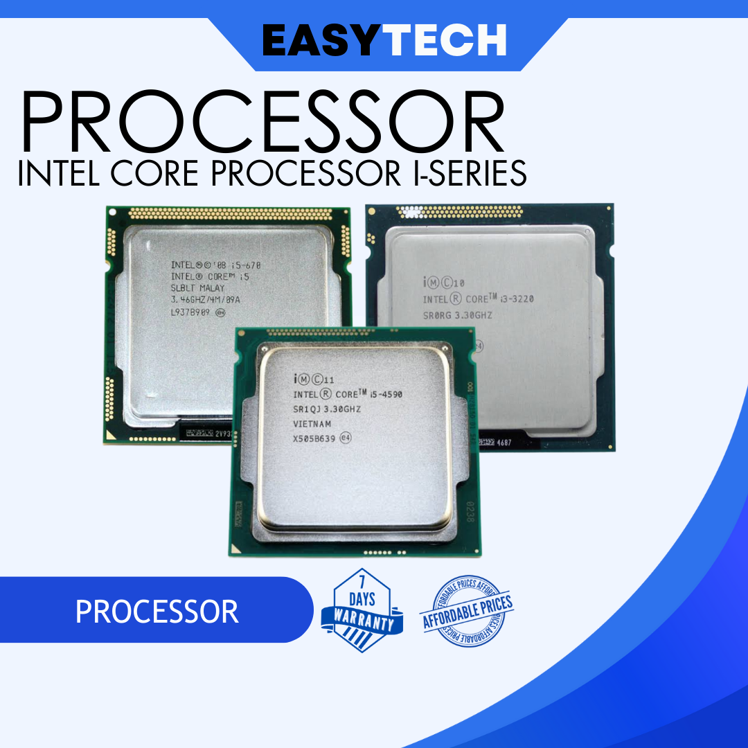 EASYTECH | Processor 1st/2nd/3rd Generation | Intel Core i3 i5 for ...