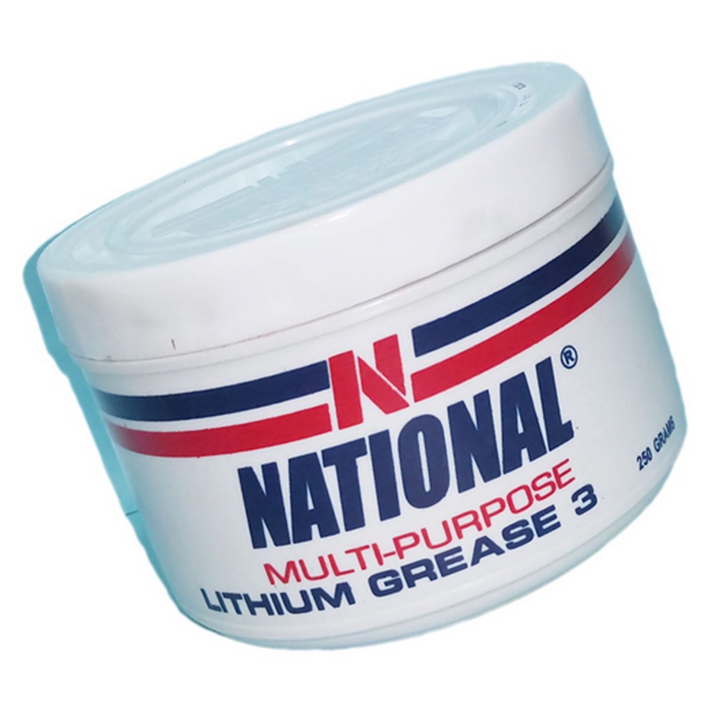 NATIONAL LITHIUM MULTI-PURPOSE GREASE 3 ( 250 GRAMS) YELLOW RED OR ...