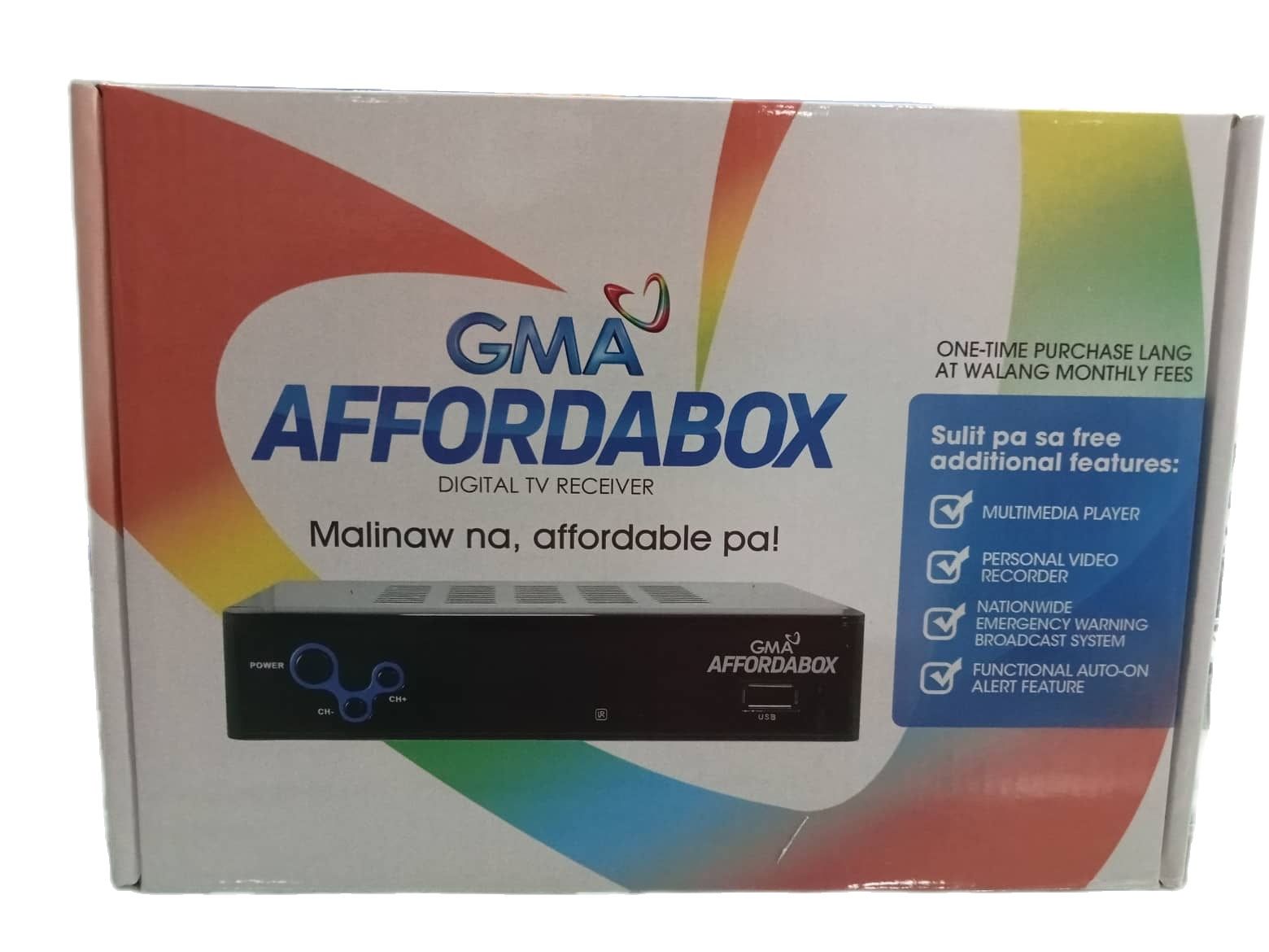 GMA AFFORDABOX DIGITAL TV RECEIVER | Lazada PH
