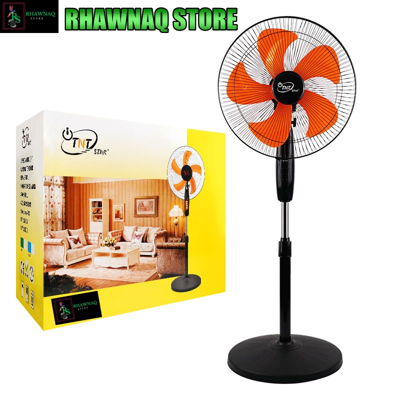 TNT - STAR TNT-948 standard electric fan 360 degree oscillation stand ...