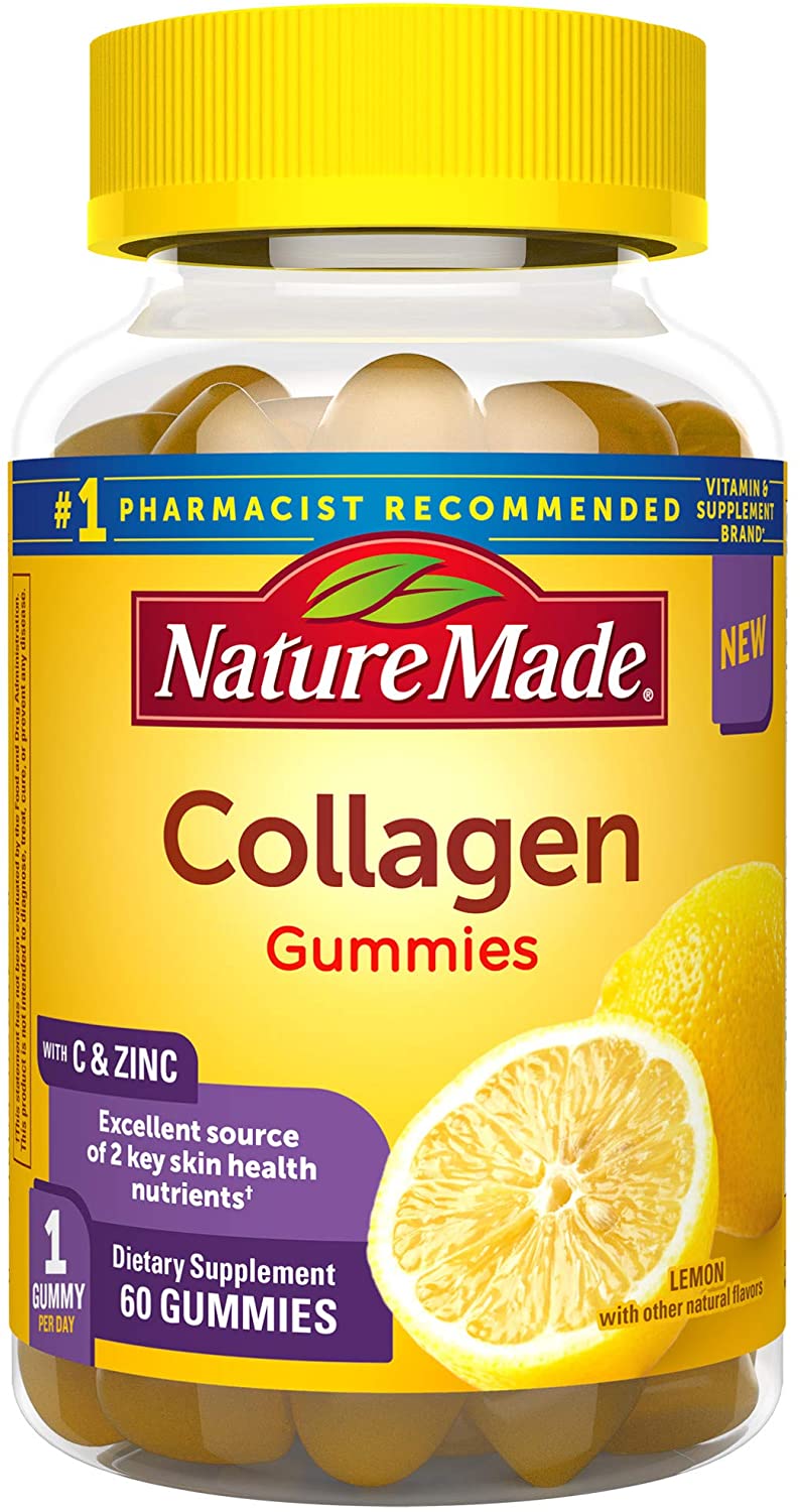 Nature Made | 100mg Collagen Gummies, Helps Support Healthy Skin ...