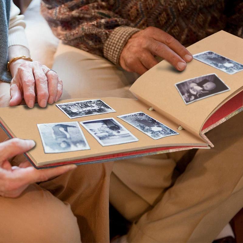 Handmade DIY Album Paste Vintage Tether Album My Adventure Book Up ...