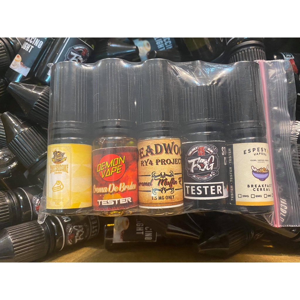 Vaper Smoke Original Low Price Random tester 5pcs Vapors Liquid Juice ...