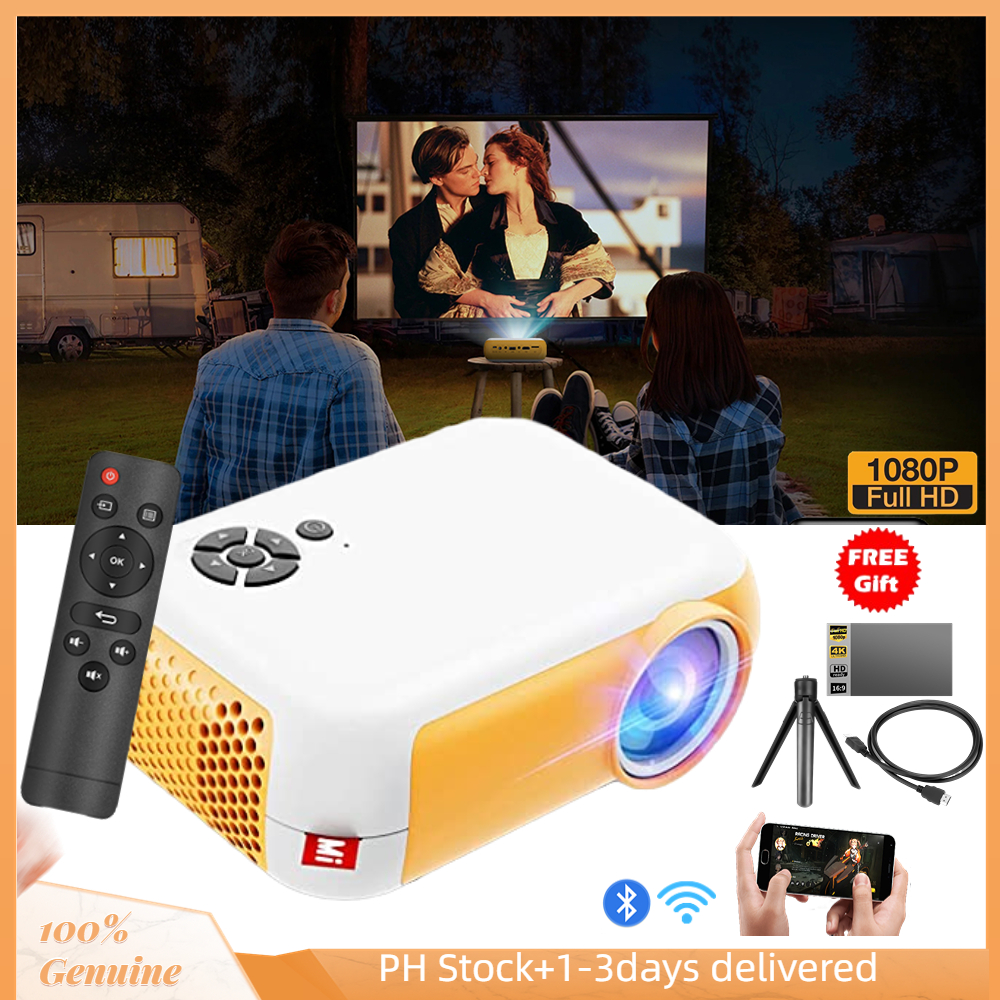 [COD+Free 1*Projector tripod+hdmi cable] Portable Projector mini ...