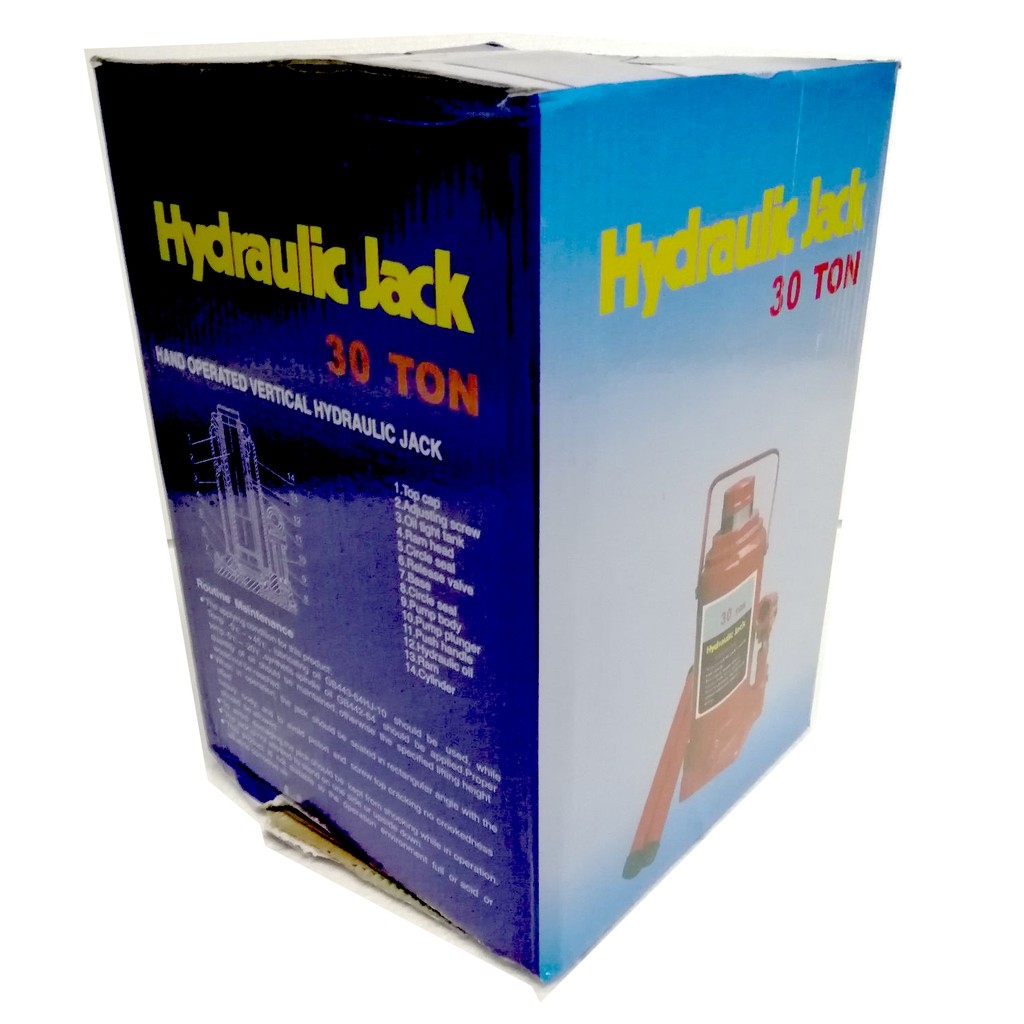 30 Tons Hydraulic Bottle Jack Extra Heavy Duty XRD | Lazada PH