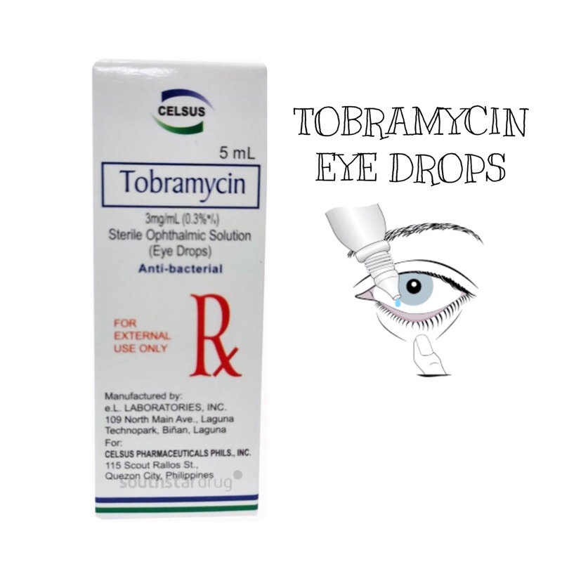 Hot qcxx13 Tobra.Mycin Eye Drops 5ml | Lazada PH