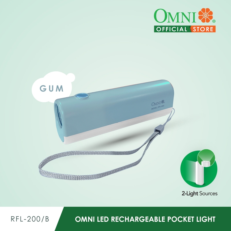 OMNI LED Rechargeable Pocket Light - RFL-200 | Lazada PH