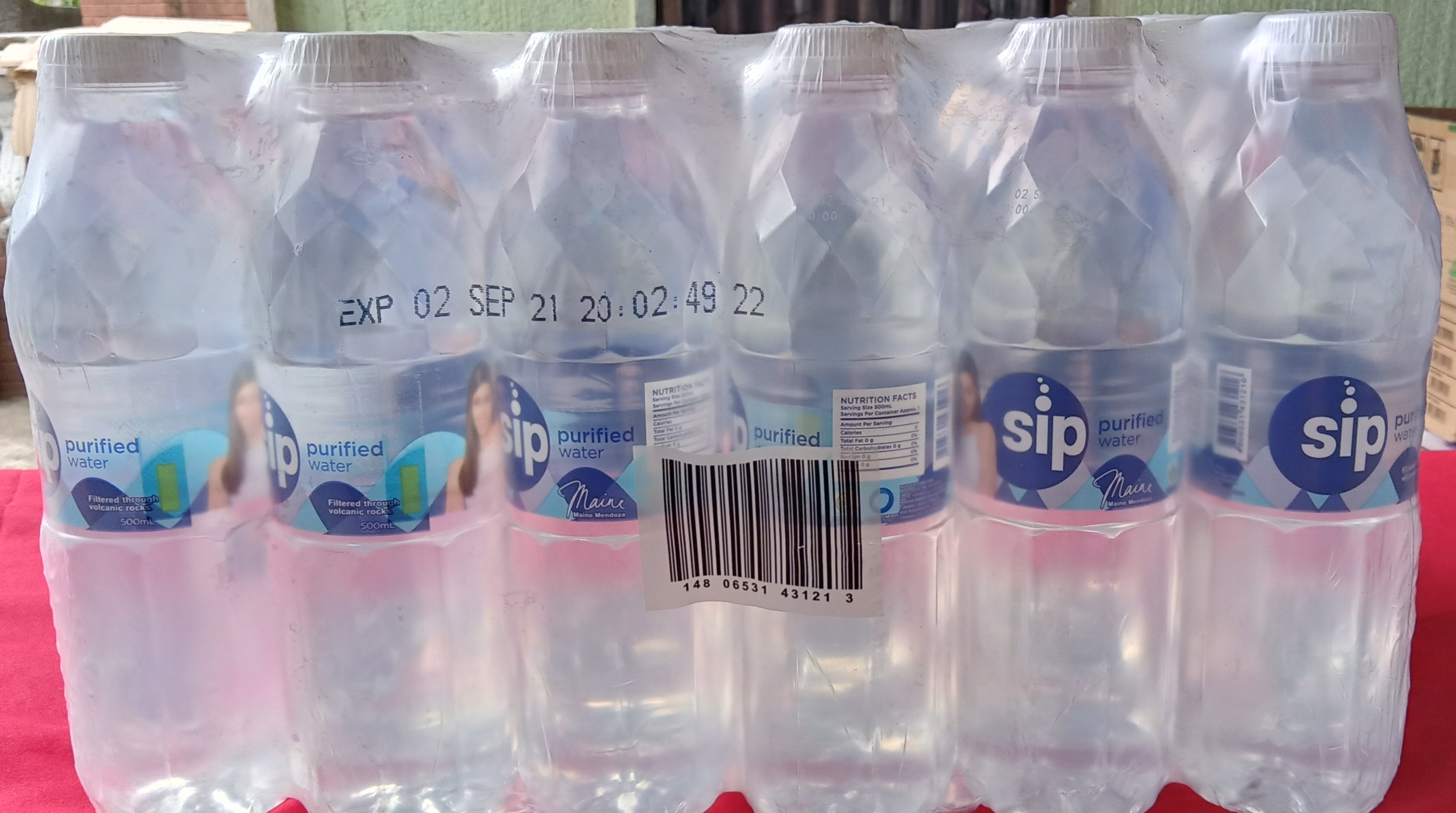 SIP Purified Water 1 case 500ml x 24pcs | Lazada PH
