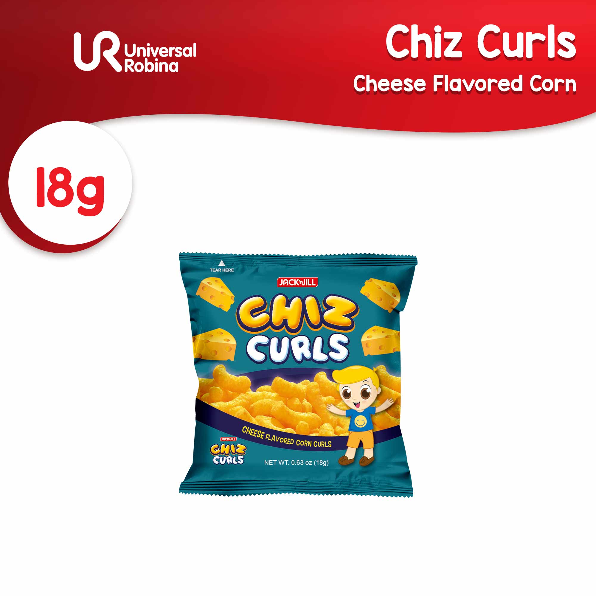 JNJ Chiz Curls (18g) | Lazada PH